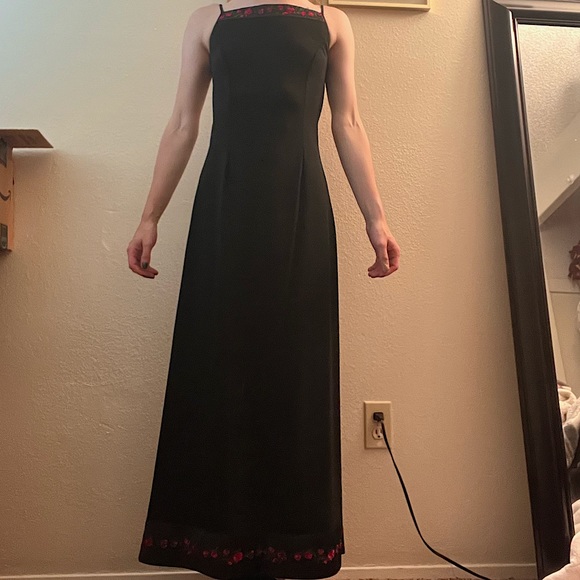 Dresses | Vintage Rose Embroidered Dress | Poshmark